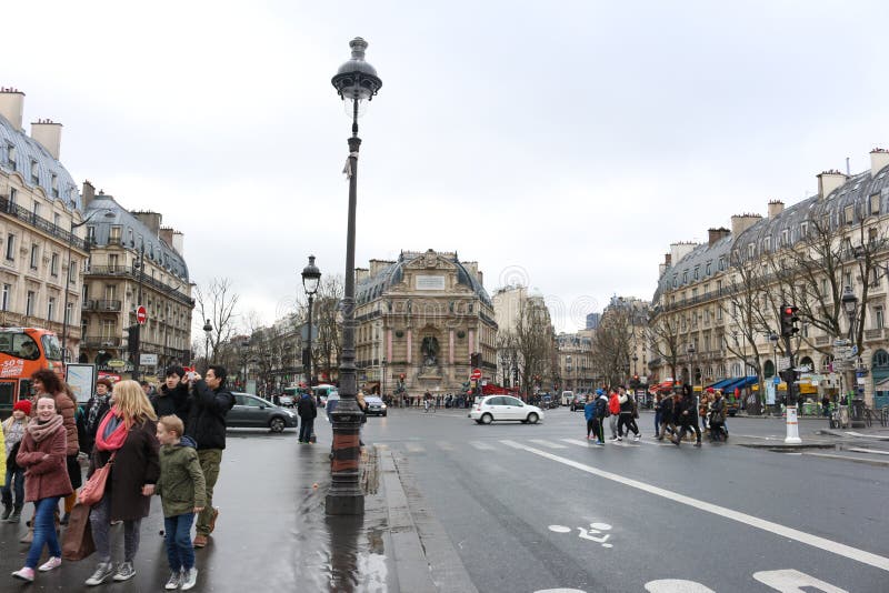 French street views editorial photography. Image of people - 51135242