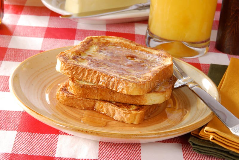 French Toast stock photo. Image of french, plate, link - 19572174