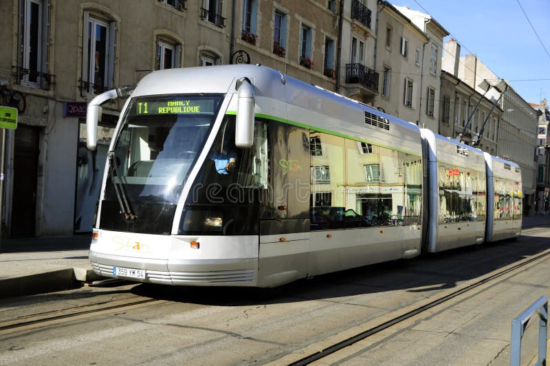French Tram Nancy France Stock Photos - Free & Royalty-Free Stock ...
