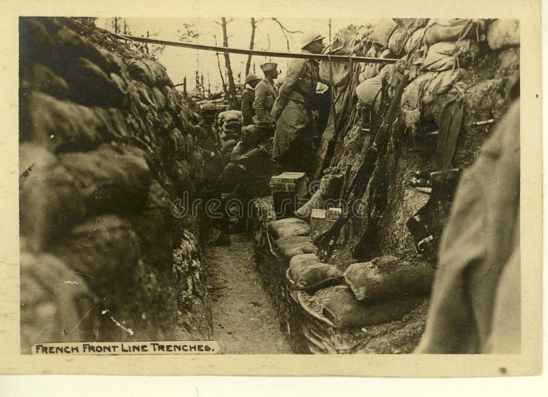 French Trenches Picture. Image: 222353904