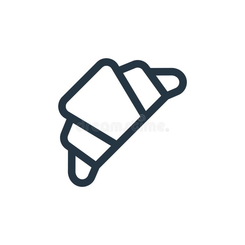 French Vector Icon Isolated on White Background. Outline, Thin Line ...