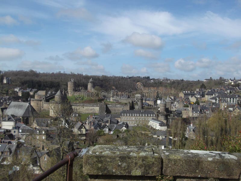 French view stock image. Image of scenics, town, destination - 52693193