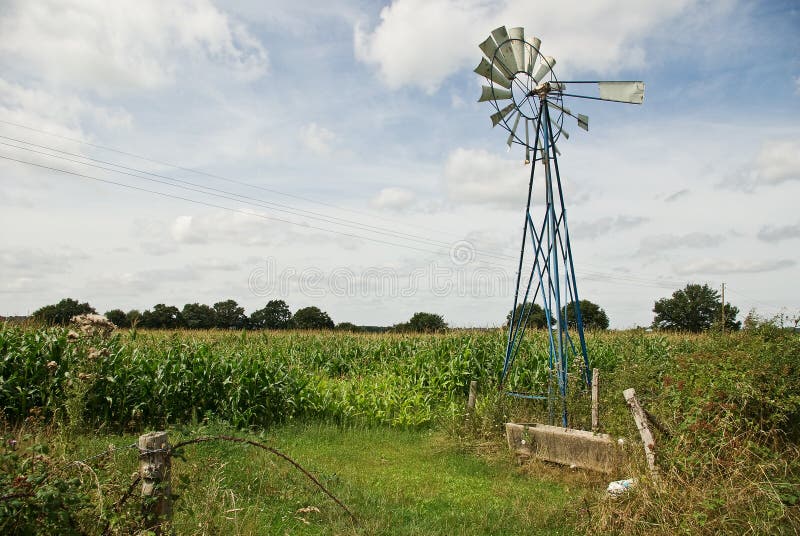 French wind power stock photo. Image of farming, countryside - 6128030