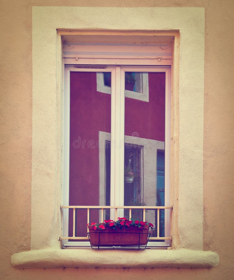 French Window stock photo. Image of blooms, blooming - 24111470
