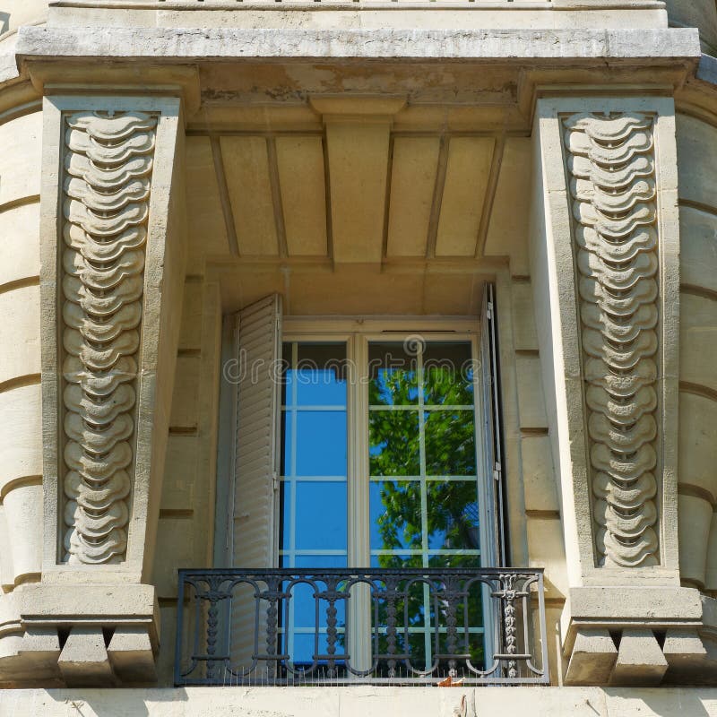 French Window stock photo. Image of blooms, blooming - 24111470