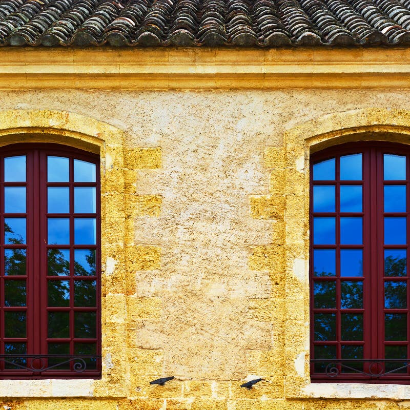 French Window stock image. Image of glass, historic, house - 84397719