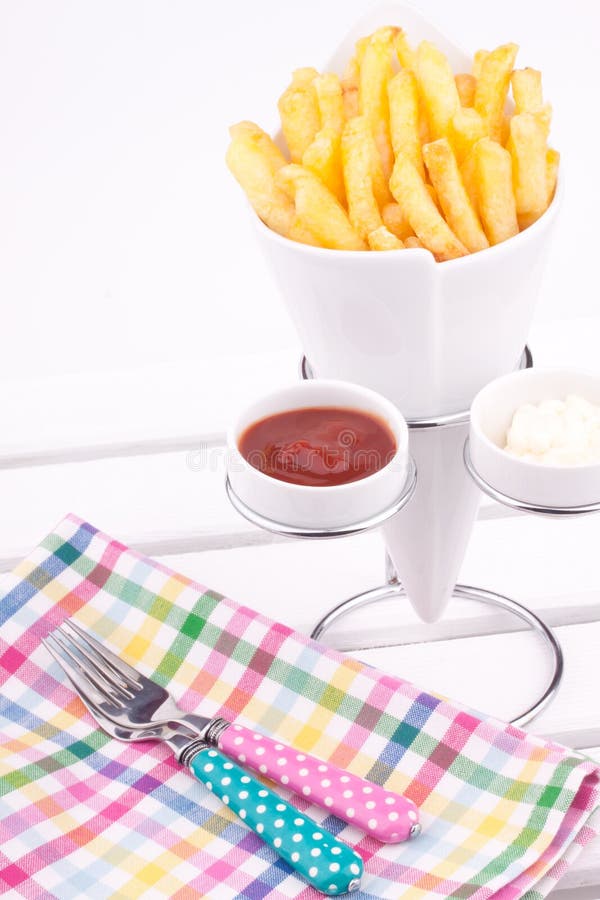 Frenh fries stock image. Image of golden, cooked, group - 25717071