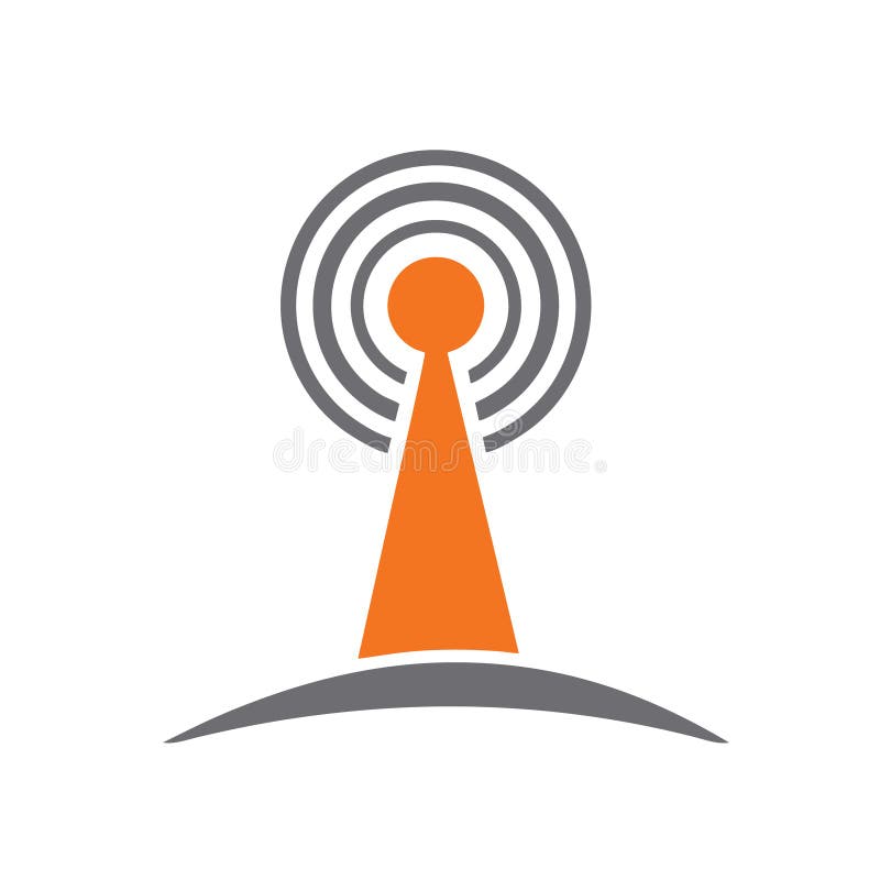 Frequency Antenna Icon Isolated on White Background. Frequency Antenna ...