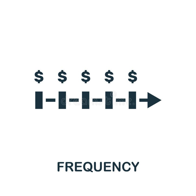 Frequency Icon. Creative Element Design from Stock Market Icons ...