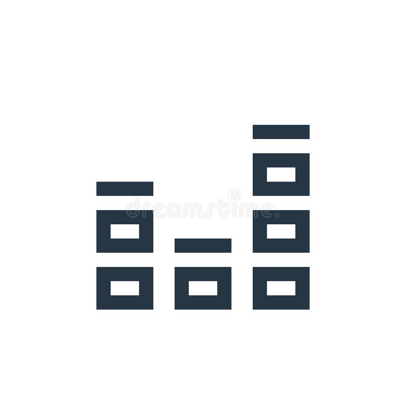 Frequency Icon Vector from Music Concept. Thin Line Illustration of ...