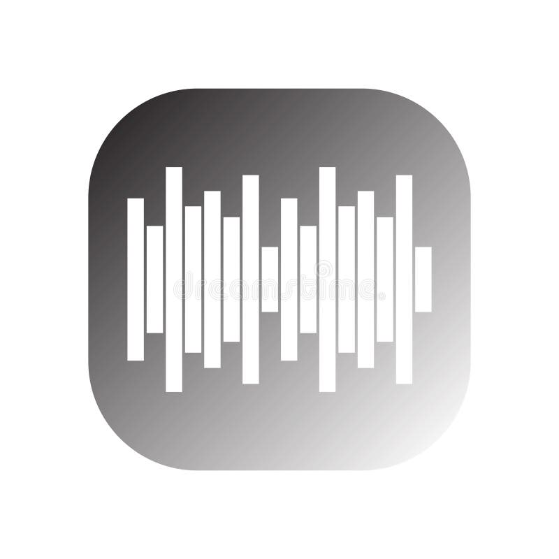 Frequency icon vector stock vector. Illustration of volume - 304907593