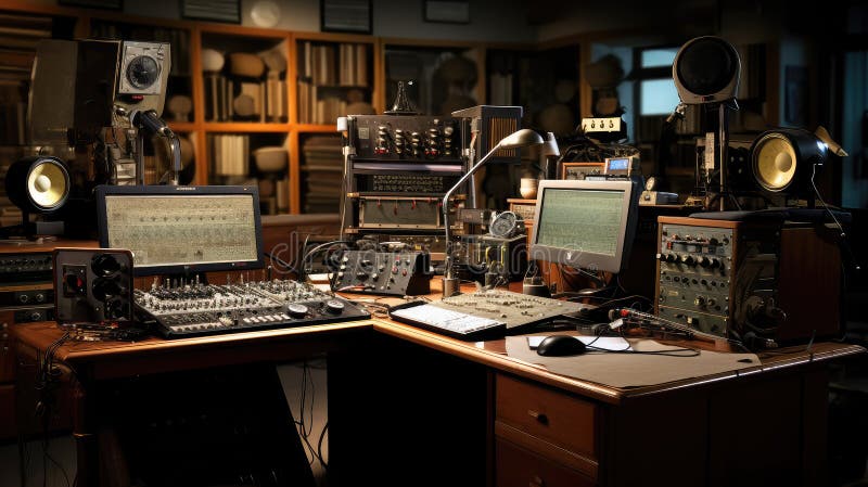 Frequency Radio Technology Communication Stock Illustration ...