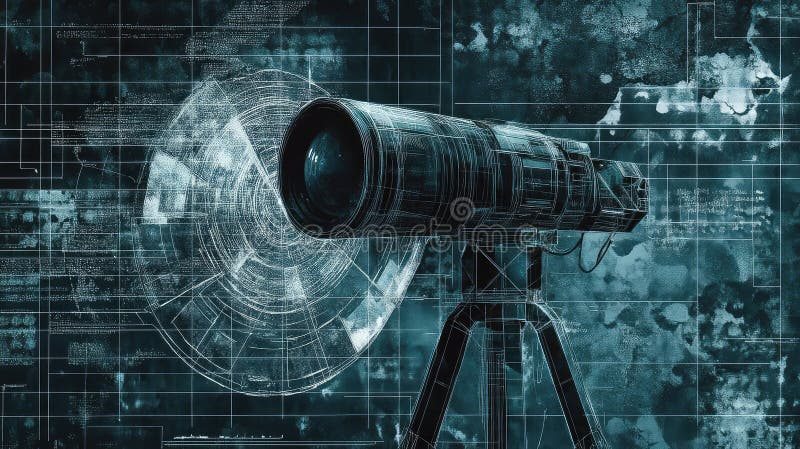 Frequency Scanning Radar Machine Hive Stock Photo - Image of technology ...