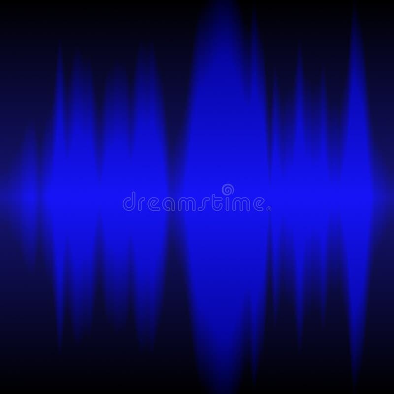 Frequency wave chart stock illustration. Illustration of frequency ...
