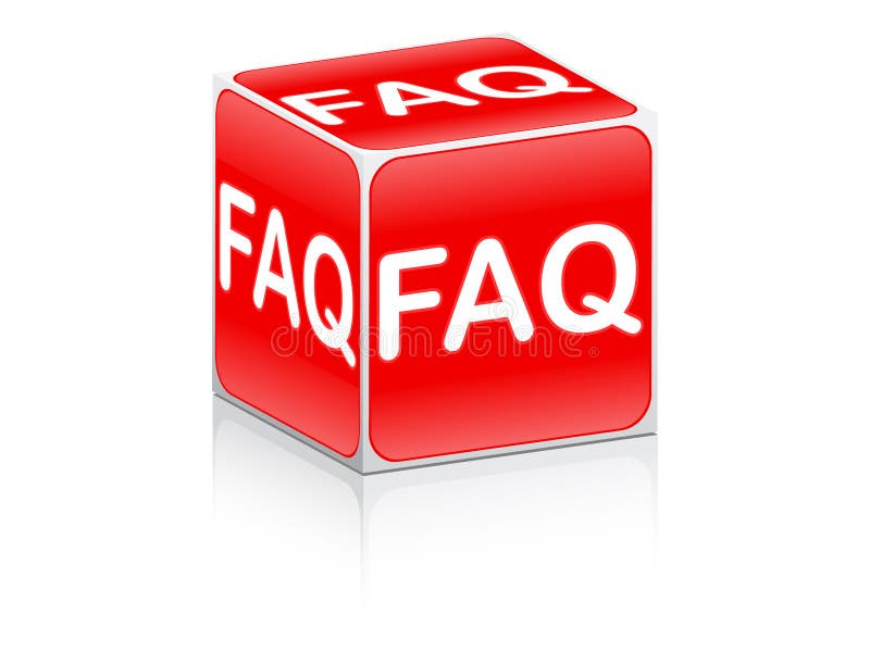 Frequently asked questions stock vector. Illustration of questions ...