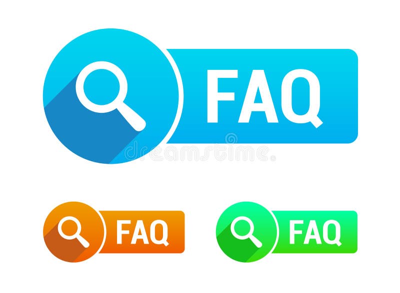 Frequently Asked Questions FAQ Banner Vector Stock Vector ...