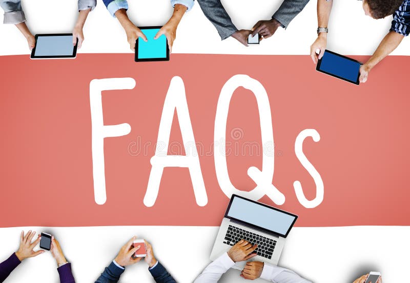 Frequently Asked Questions Faq Feedback Information Concept Stock Image ...