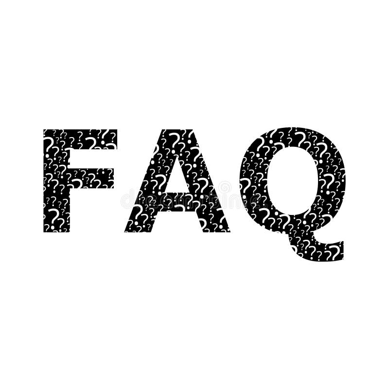 Frequently Asked Questions, FAQ Icon Stock Vector - Illustration of ...