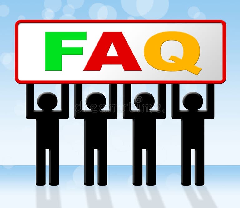 Frequently Asked Questions Means Answer Info and Asking Stock ...