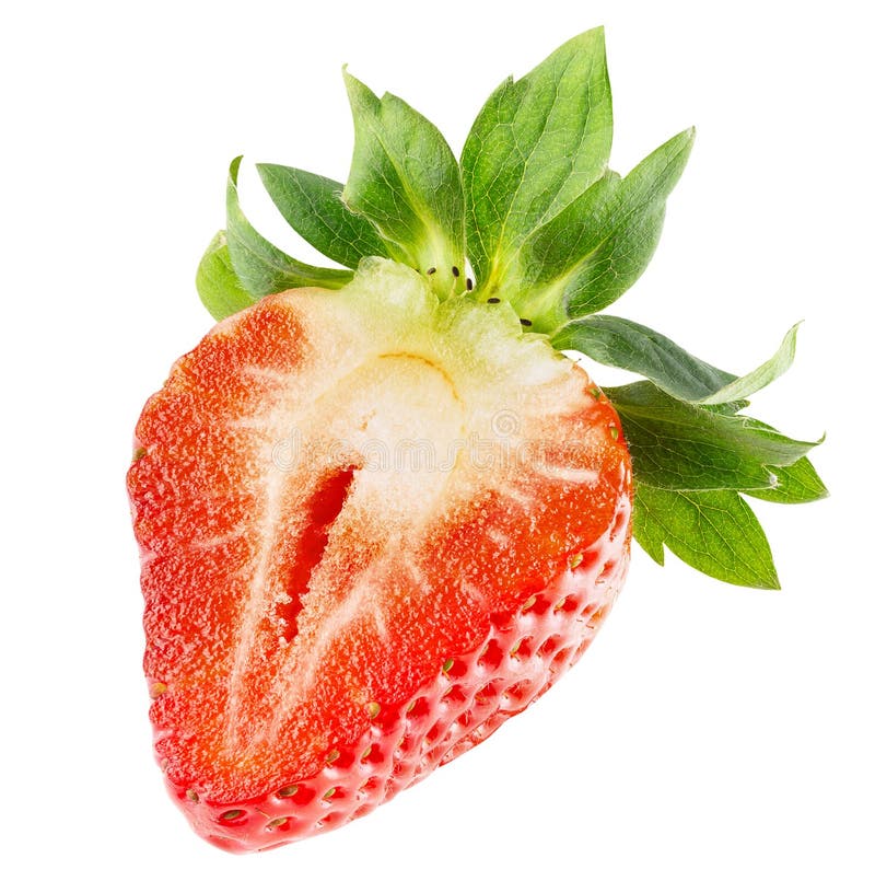 Fresa Aislada En Fondo Blanco Imagen de archivo - Imagen de fondo ...