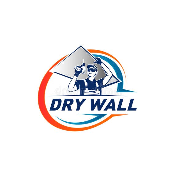 Creative Drywall Home Logo Vector Stock Illustration - Illustration of ...