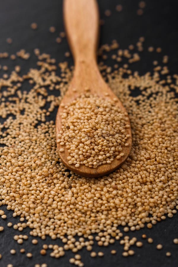 Fresh Amaranth Grains on a Rustic Background Stock Image - Image of ...