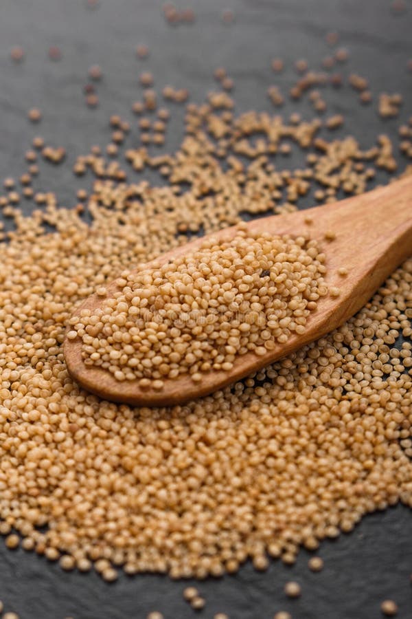 Fresh Amaranth Grains on a Rustic Background Stock Image - Image of ...