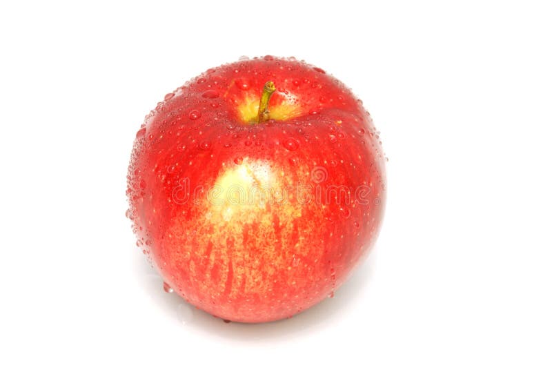 Fresh apple stock photo. Image of food, macro, isolated - 11406292