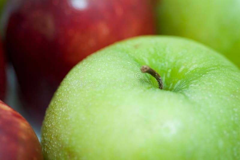 Fresh apple stock photo. Image of autumn, market, details - 2617022