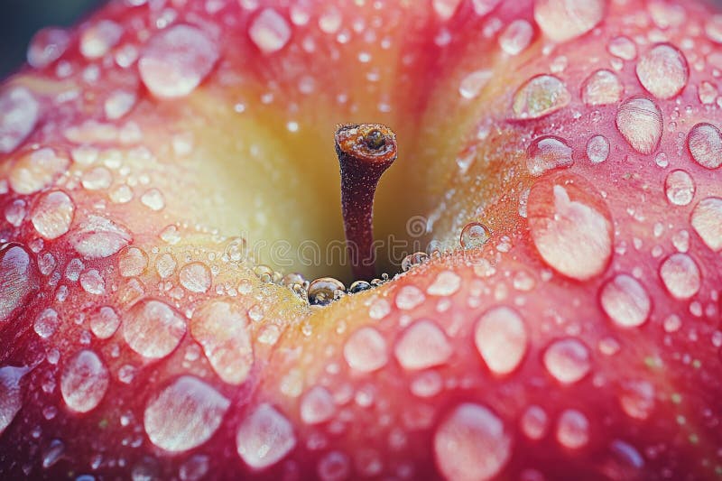 Apple Textures Inside Six Triangle Shapes Stock Photo - Image of ...