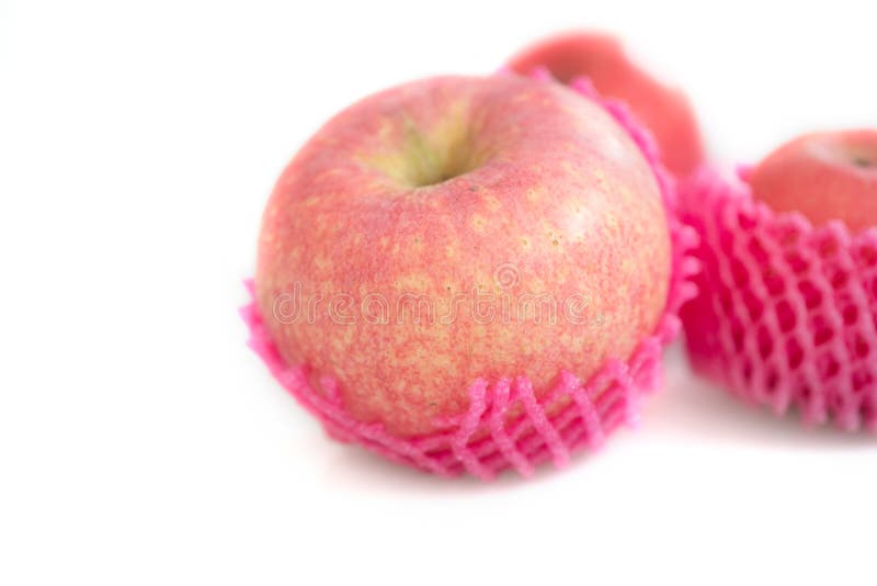 Apple Wrapped Foam Fruit Net Stock Photos - Free & Royalty-Free Stock ...