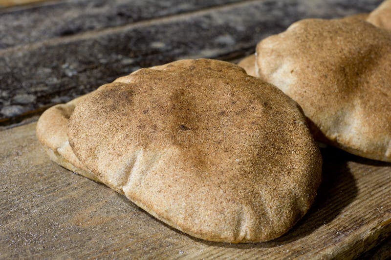 Fresh arabic bread stock image. Image of closeup, dieting - 42380081