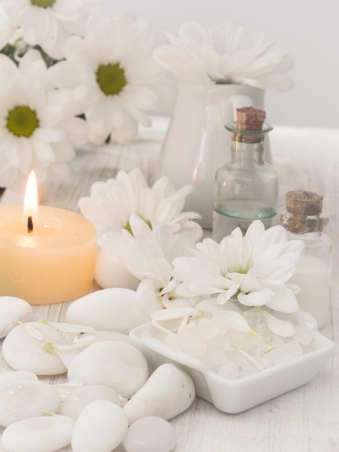 Natural Fresh Cosmetics Fresh As Spring Stock Image - Image of glass ...