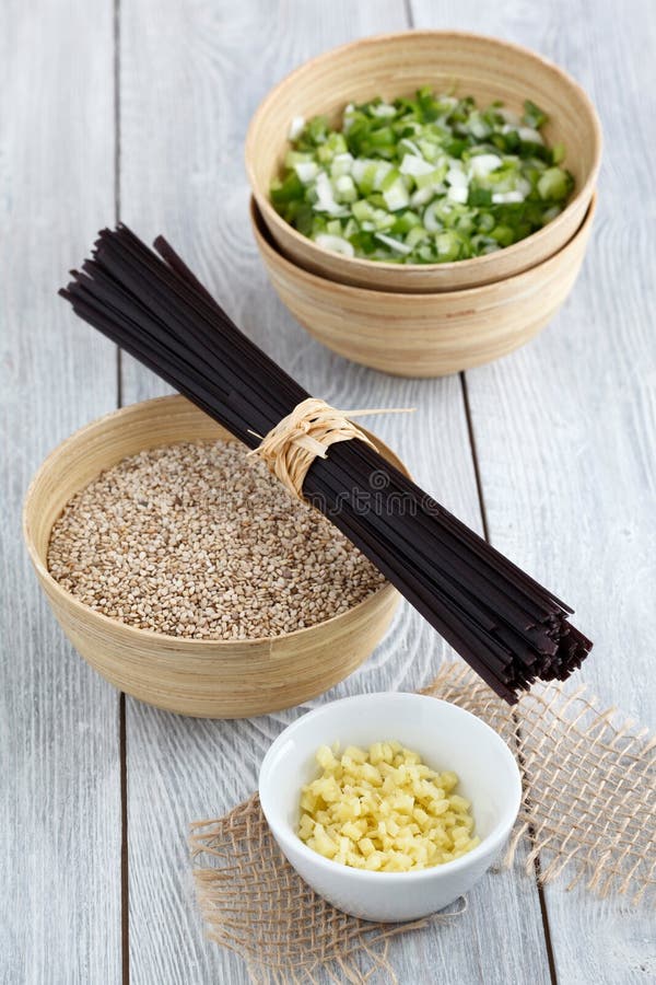 Fresh Asian Ingredients stock photo. Image of sliced - 21040852