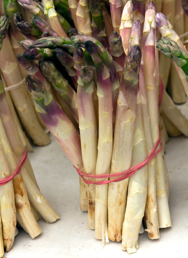 Fresh Asparagus on Wooden Table Stock Image - Image of fresh, cuisine ...