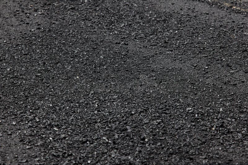 Fresh Asphalt Background.Construction Road Stock Image - Image of black ...