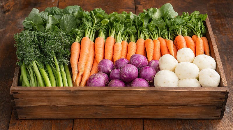 Fresh Assorted Root Vegetables Stock Photo - Image of healthy, radishes ...