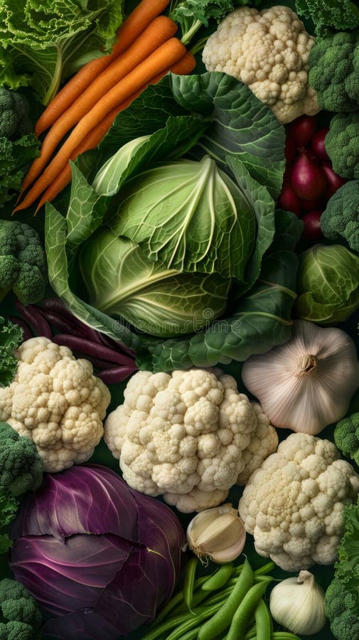 Fresh Assortment of Colorful Vegetables Stock Image - Image of radishes ...