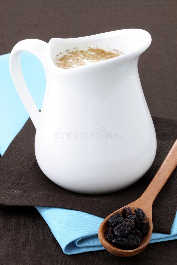 Fresh Avena or Oatmeal Drink Stock Image - Image of cereal, closeup ...