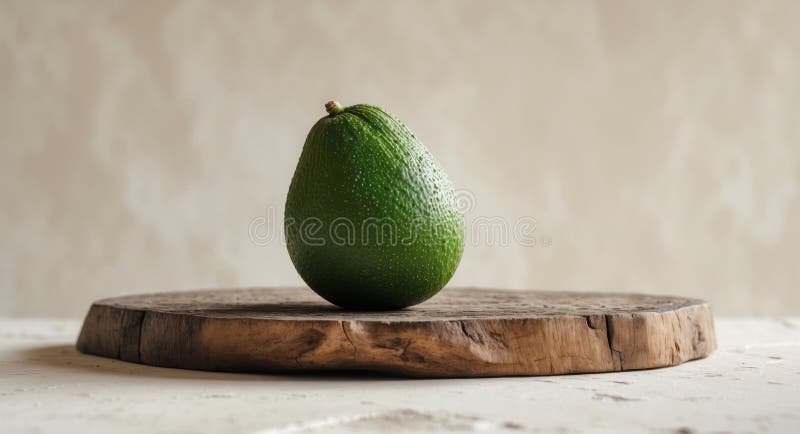 Fresh Avocado on Textured Surface with Deep Shadows and Rich Colors ...