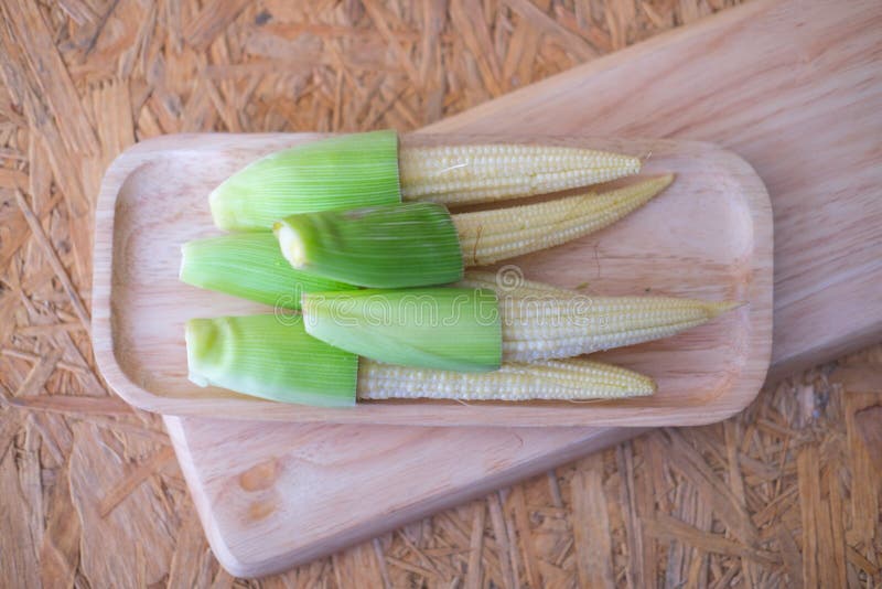Fresh baby corn stock image. Image of ingredient, natural - 89445857
