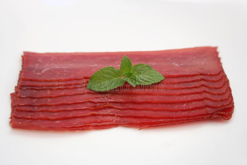 Fresh bacon stock photo. Image of mint, bacon, fresh - 11511524