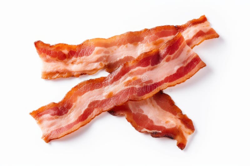 Fresh Bacon Food. Generate Ai Stock Illustration - Illustration of ...