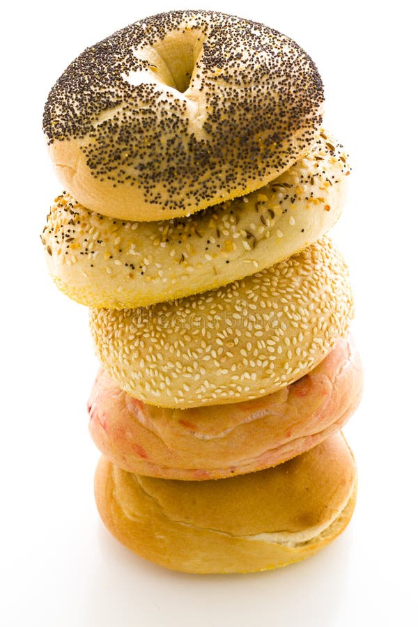 Bagels stock photo. Image of group, breakfast, bakery - 14021866