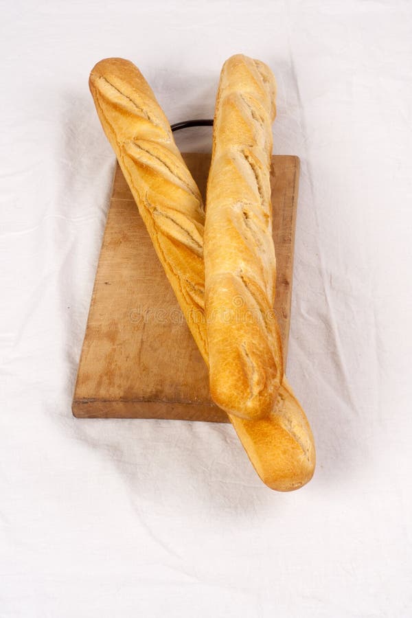 Fresh baguette on display stock image. Image of delicatessen - 78102787