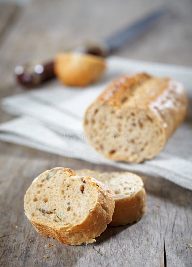 Fresh baked bread stock image. Image of breakfast, homemade - 23944213