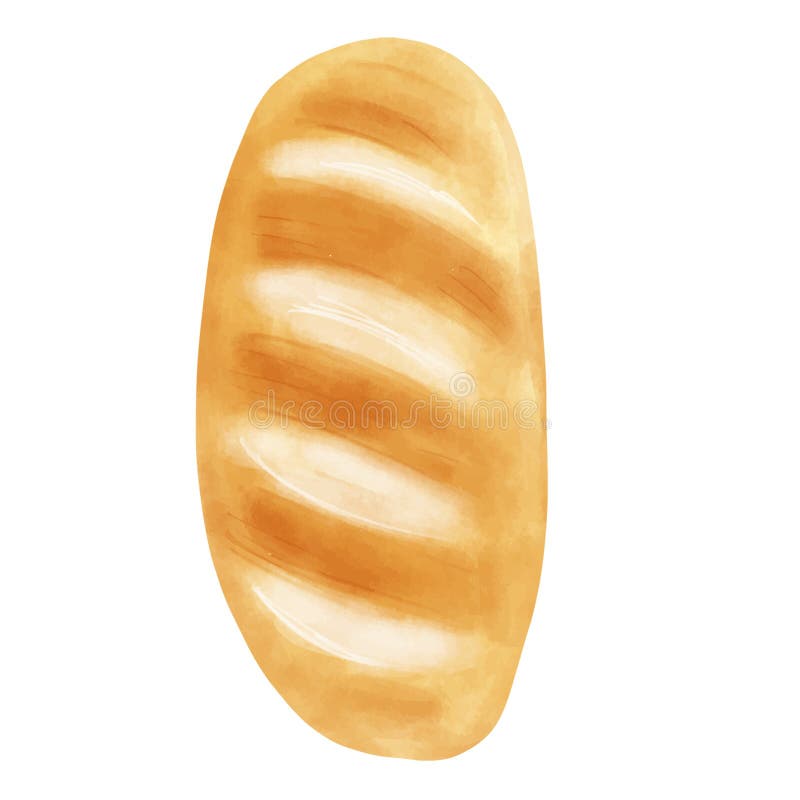 Fresh Baked, Bread Design Elements, Vector Illustration Stock Vector ...