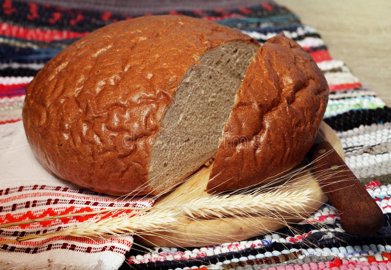 Fresh baked bread stock image. Image of assortment, foodstuffs - 93804441