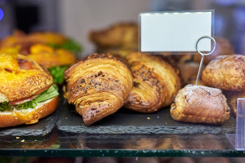 Fresh Baked Pastries in the Bakery Stock Photo - Image of streetfood ...
