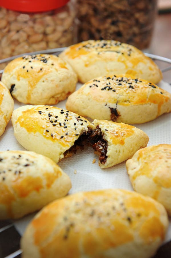 Fresh baked pastry stock photo. Image of sesame, pastry - 17331894